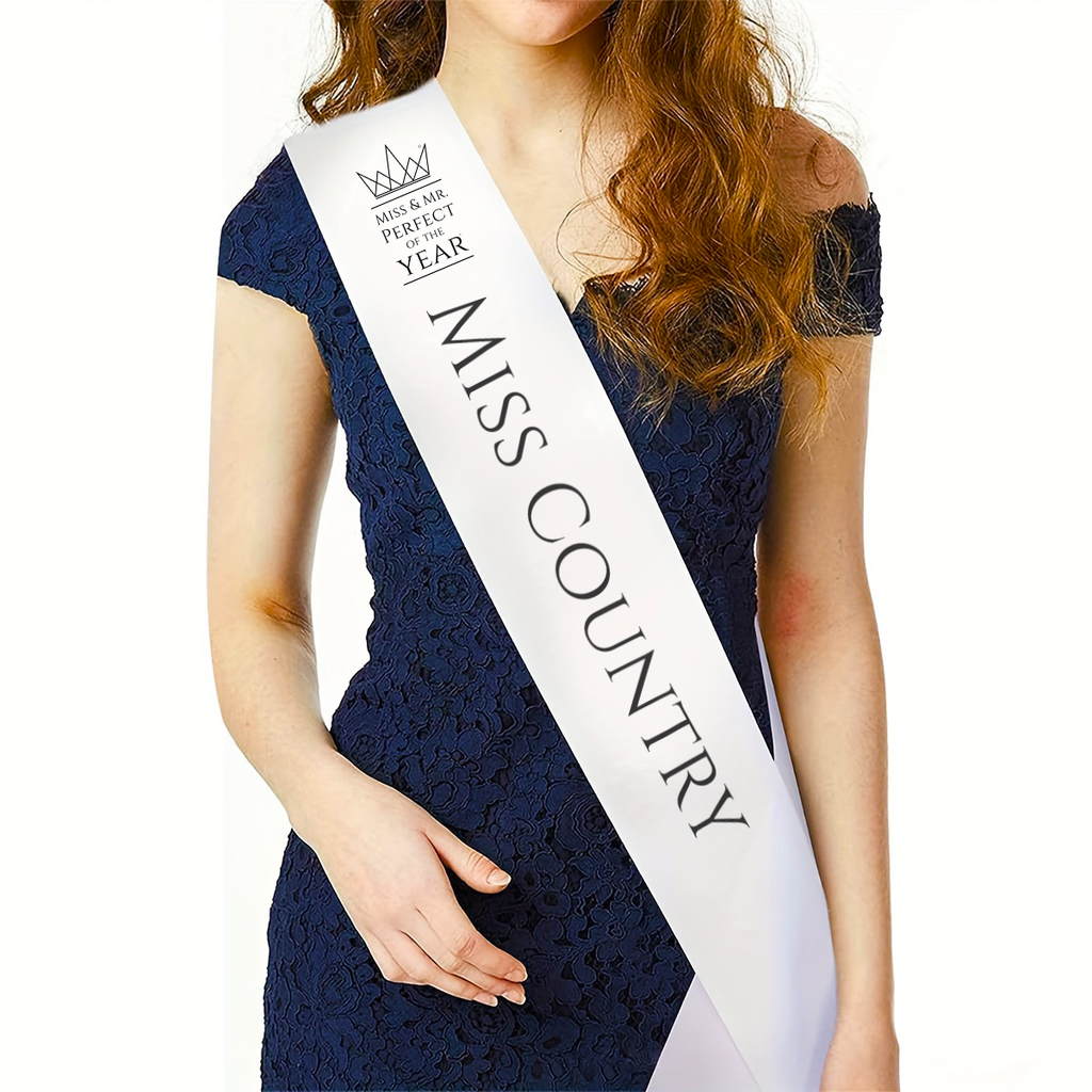 Official sash – Miss & Mr. Perfect of the year© | The best online ...